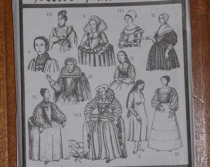 Period Patterns - No 90 - Women's Undergarments, Ruffs, Collars, Cuffs ...