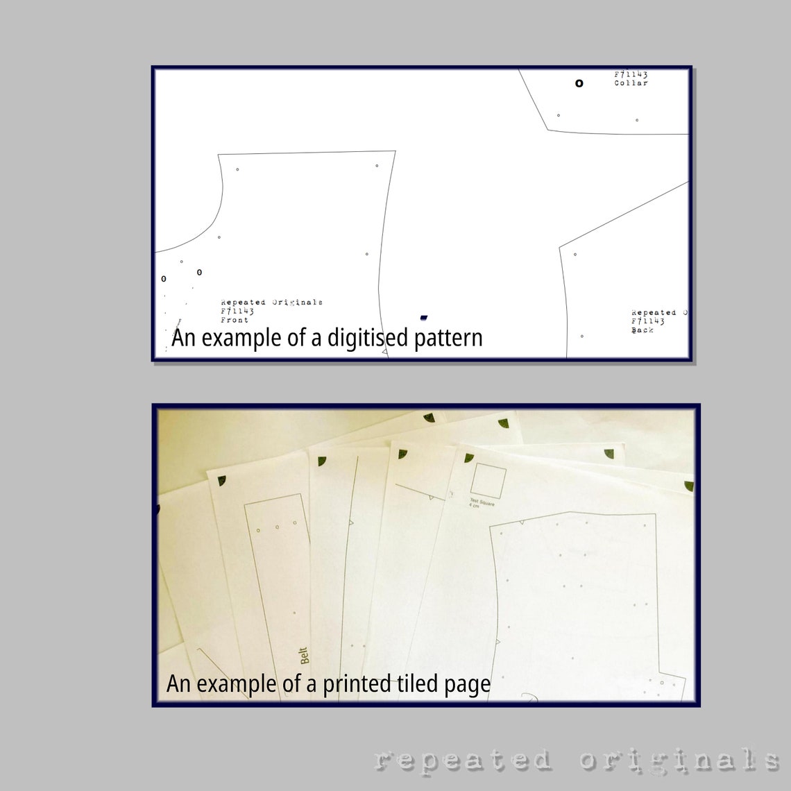 Man's Lumber Jacket (chest 38") - Vintage Reproduction PDF Pattern ...