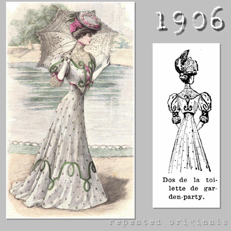 Edwardian Sewing Patterns- Dresses, Skirts, Blouses, Costumes