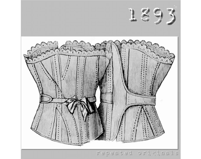Combinations chemise and Drawers Victorian Reproduction PDF Pattern ...