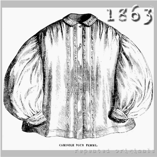 Garibaldi Blouse - Etsy