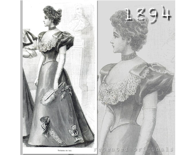 Combinations chemise and Drawers Victorian Reproduction PDF Pattern ...