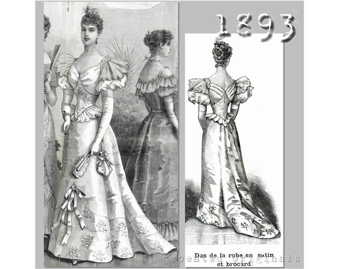 Combinations chemise and Drawers Victorian Reproduction PDF Pattern ...