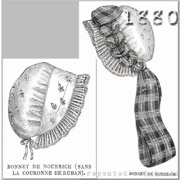 Victorian Bonnet - Etsy