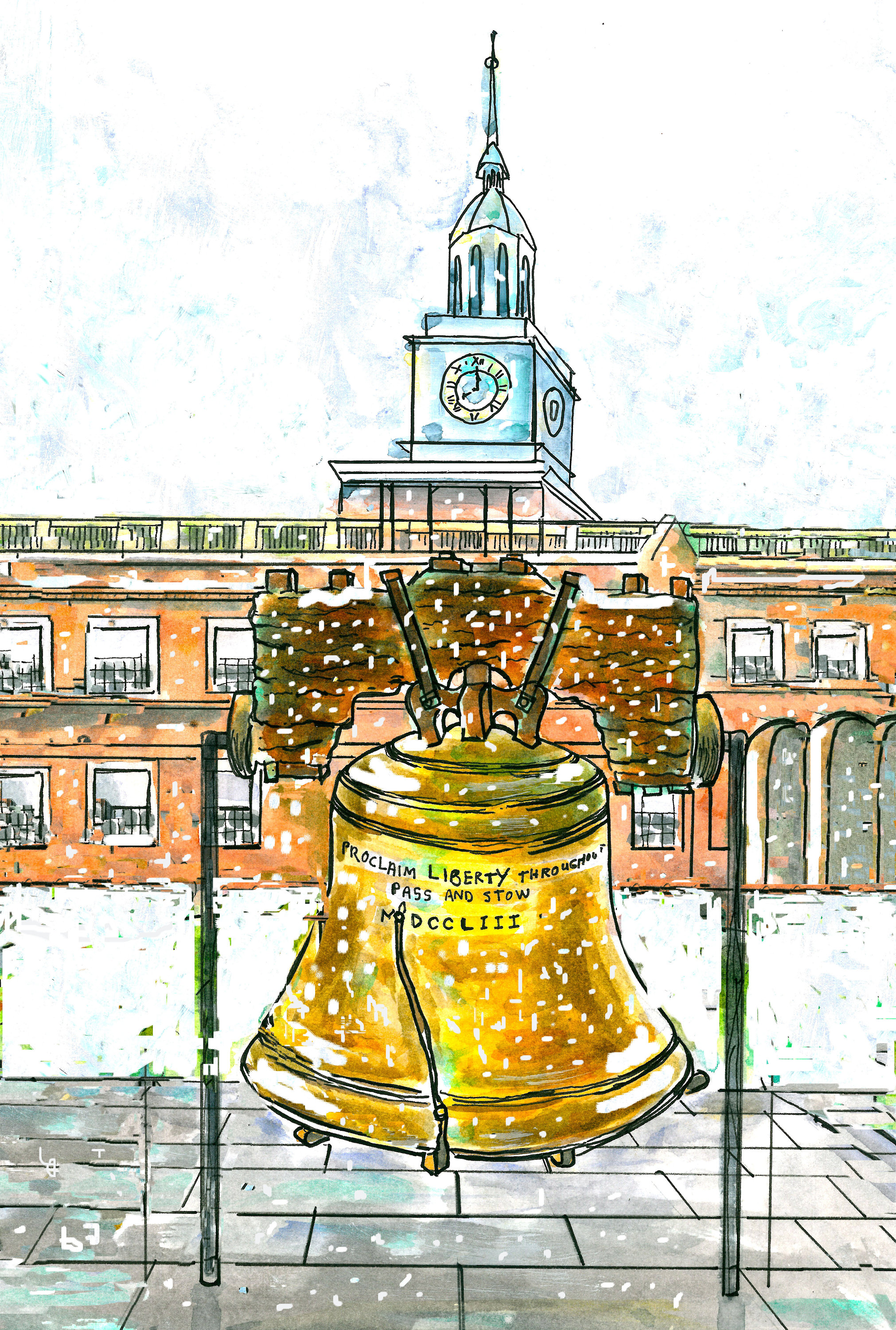 Philadelphia "friendship Arch." Chinatown. Digital Print of Original ...