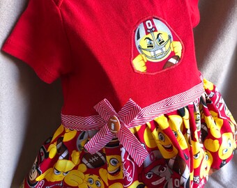 Ohio State Girl Dress - Etsy