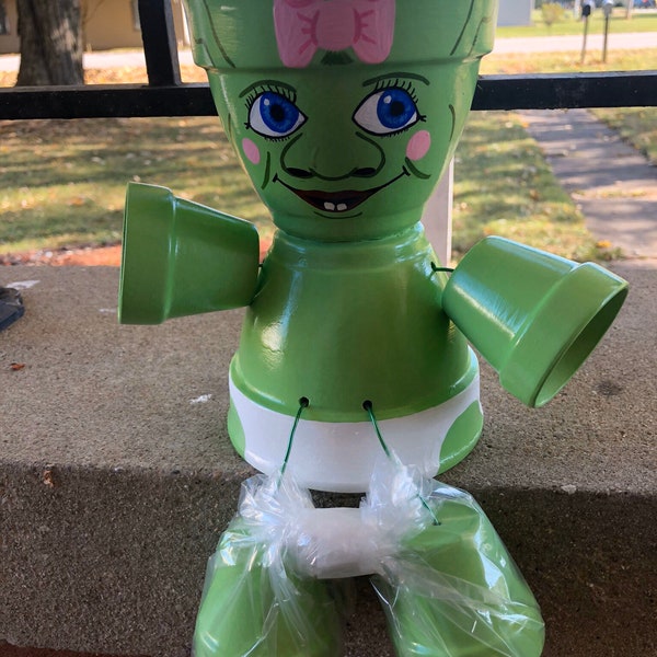 Shrek Flower Pot - Etsy
