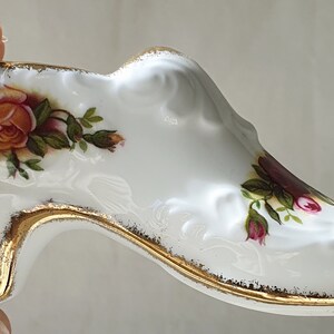 Vintage English Royal Albert Old Country Roses Shoe - Etsy