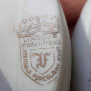 Vintage Limoges France Miniature Porcelain Shoe - Etsy