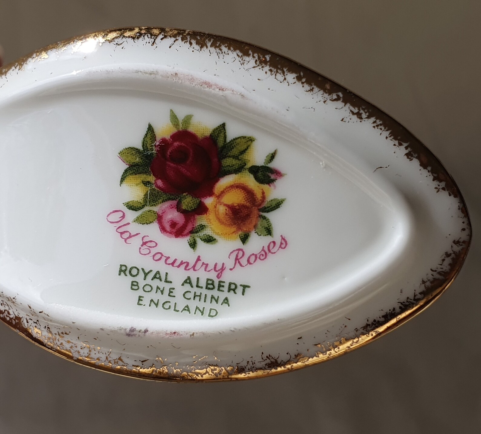 Vintage English Royal Albert Old Country Roses Shoe - Etsy