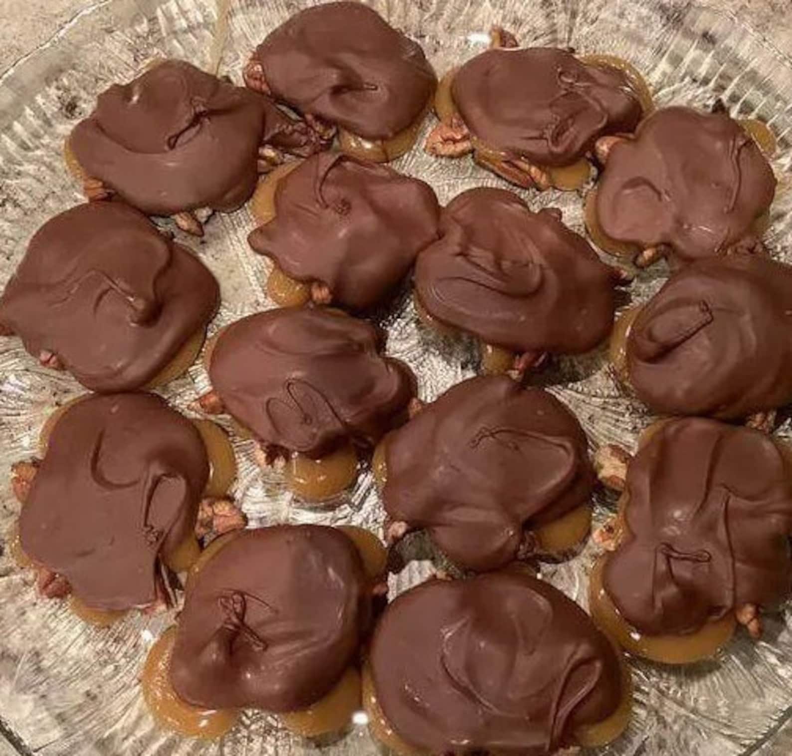 Chocolate Pecan Turtle Candy Recipe - Digital PDF Download - Etsy