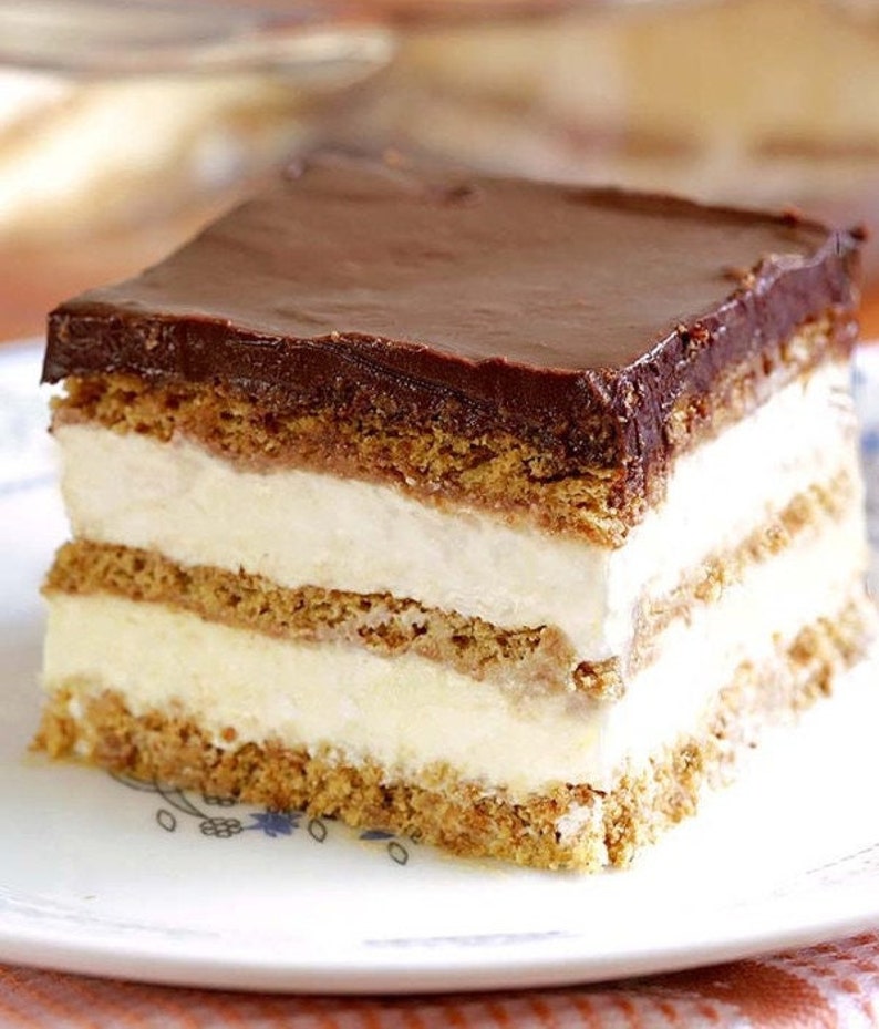 Easy No Bake Chocolate Eclair Cake Recipe - Digital PDF Download - Etsy