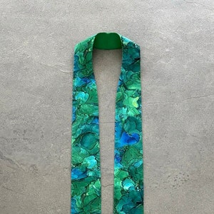 Custom Sized Green Clergy Stole, Ordinary Time, Great Pastor Gift ...