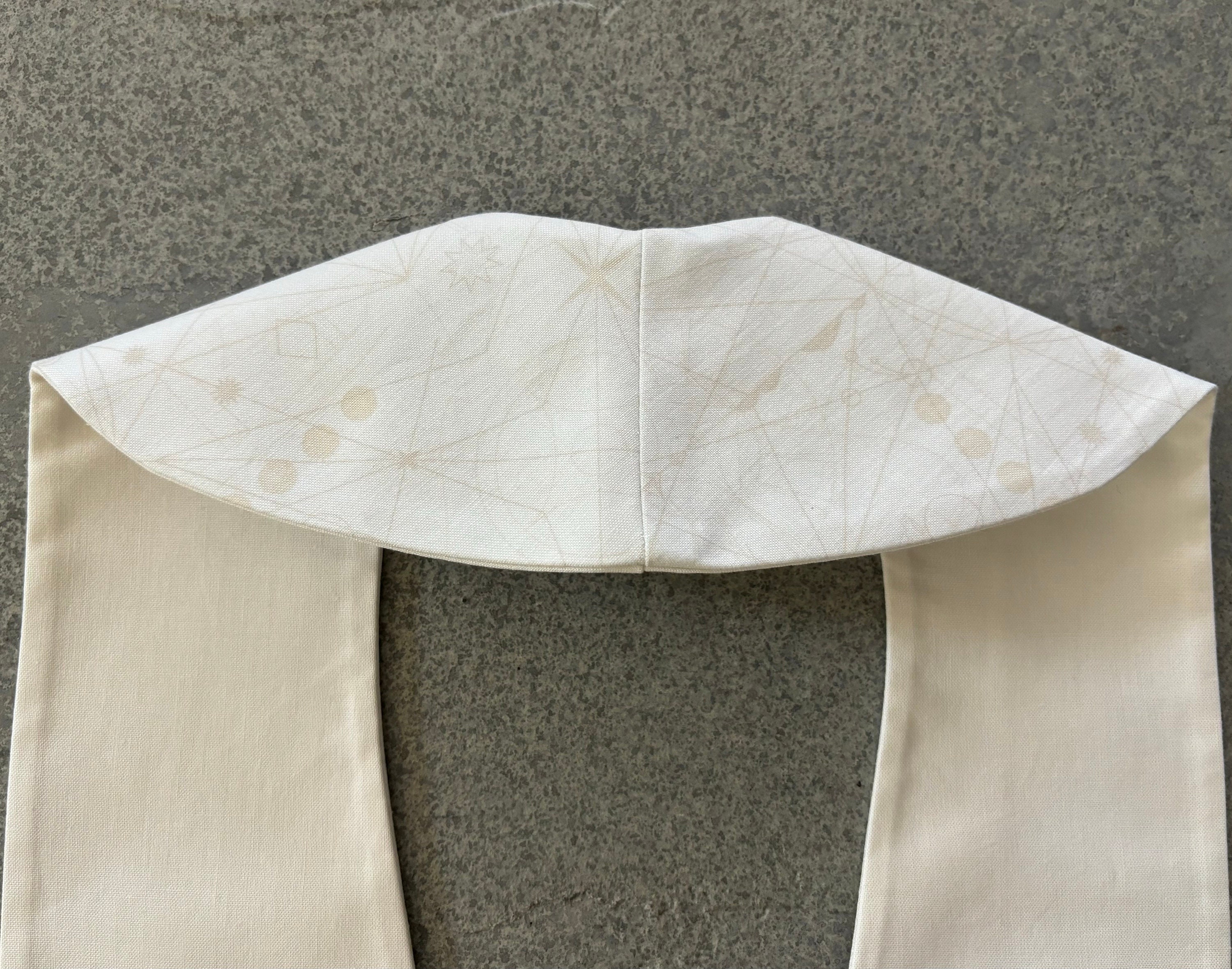 Modern Off-white Clergy Stole for Christmas, Easter or Festivals - W3 ...