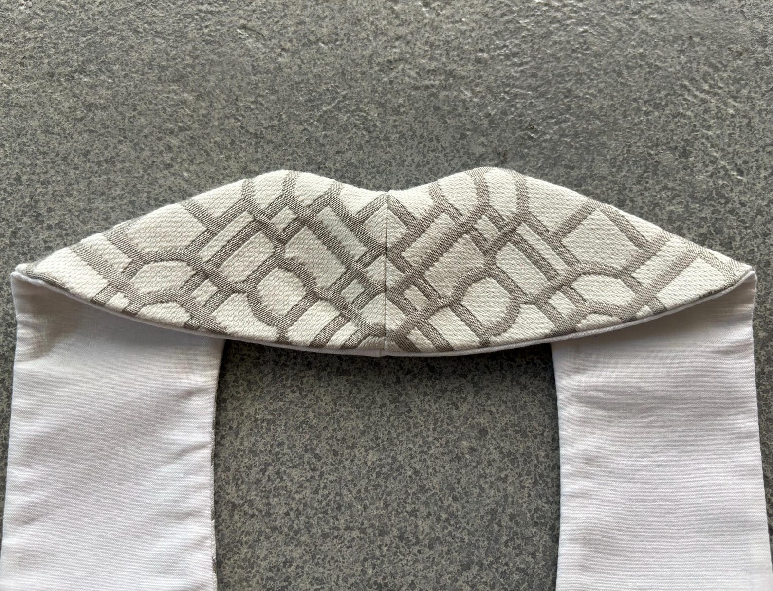 Modern White Clergy Stole for Christmas, Easter and Festivals - W15 - Etsy