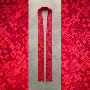 Red Clergy Stole for Pentecost, Reformation or Ordination Gift - R12 - Etsy