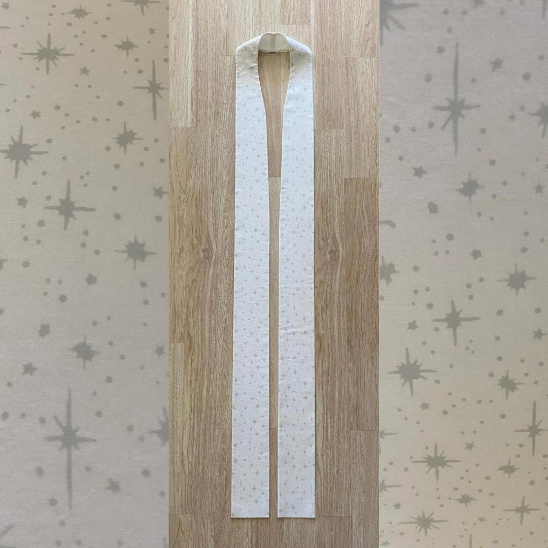 Modern Off-white Clergy Stole for Christmas, Easter, Festivals or All ...