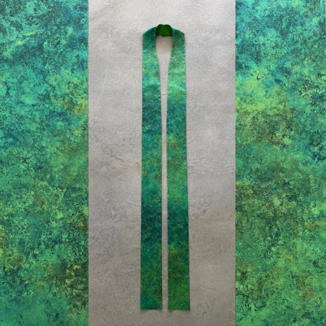 Modern Green Clergy Stole for Ordinary Time - G38 - Etsy