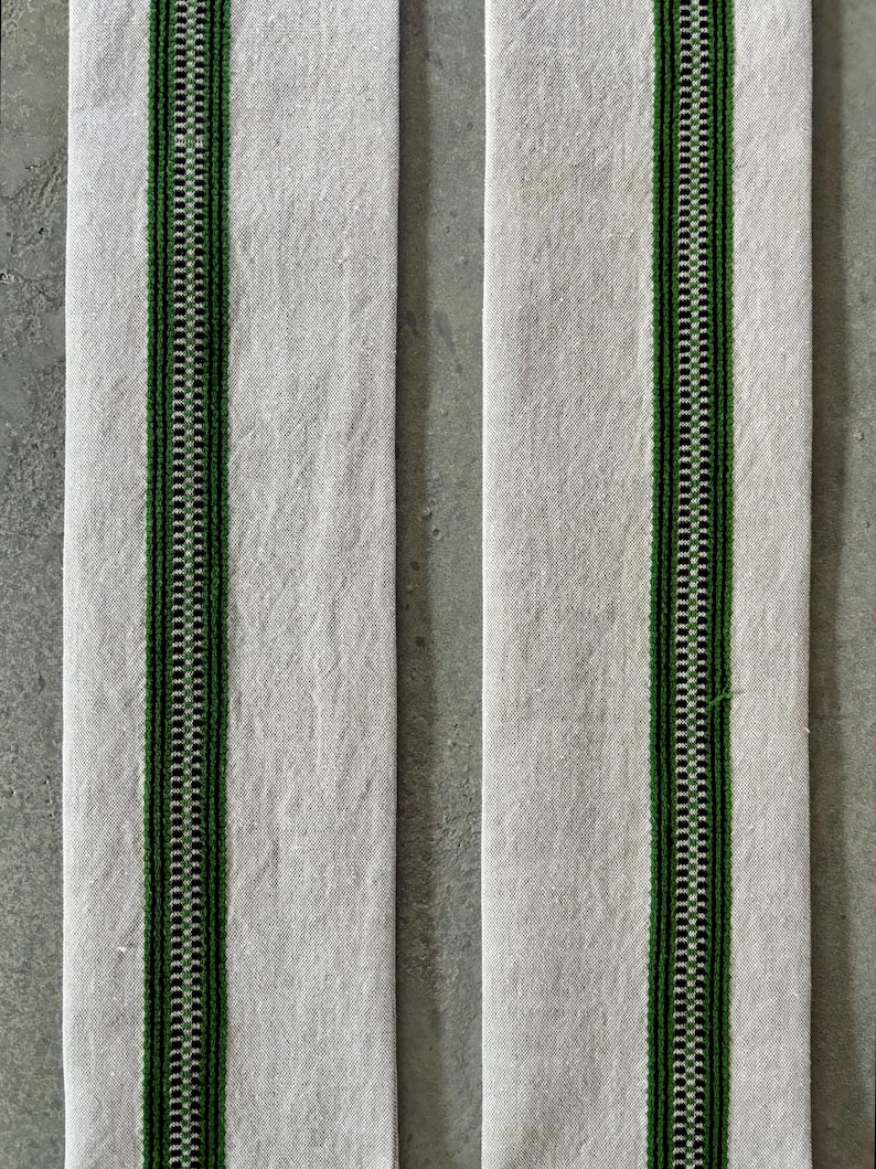 Modern Green and Flax Clergy Stole for Ordinary Time - G43 - Etsy