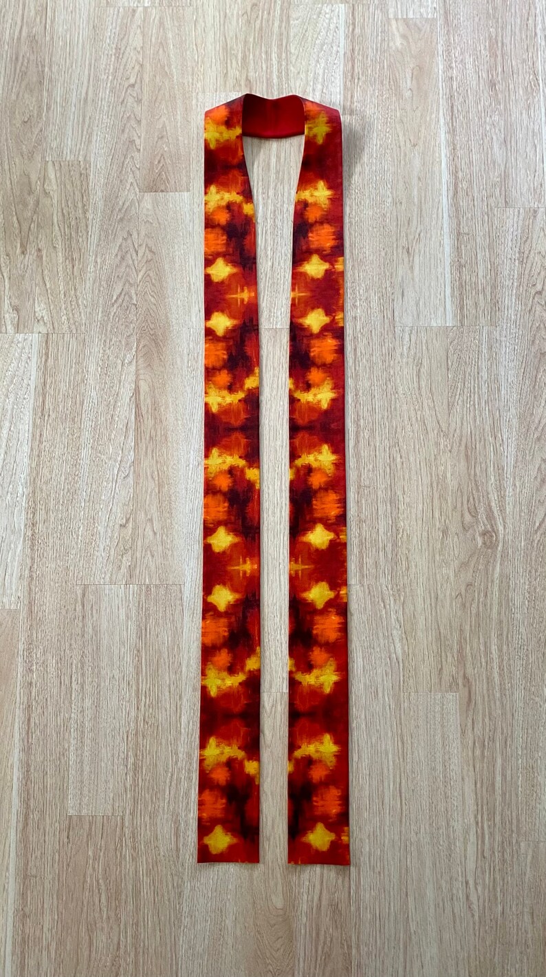 Modern Red Clergy Stole for Pentecost, Reformation or Ordination Gift ...