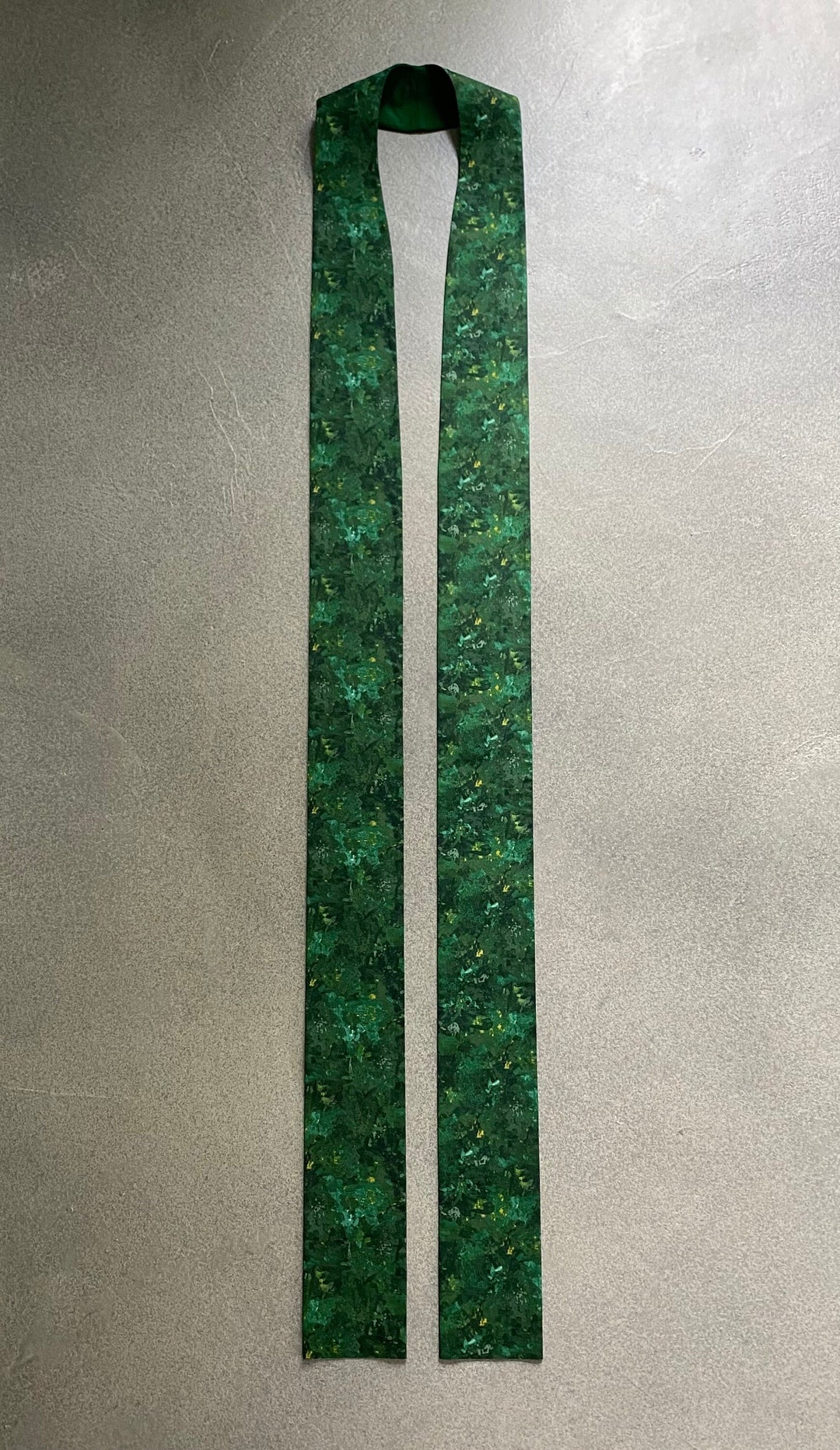 Modern Green Clergy Stole for Ordinary Time G17 - Etsy