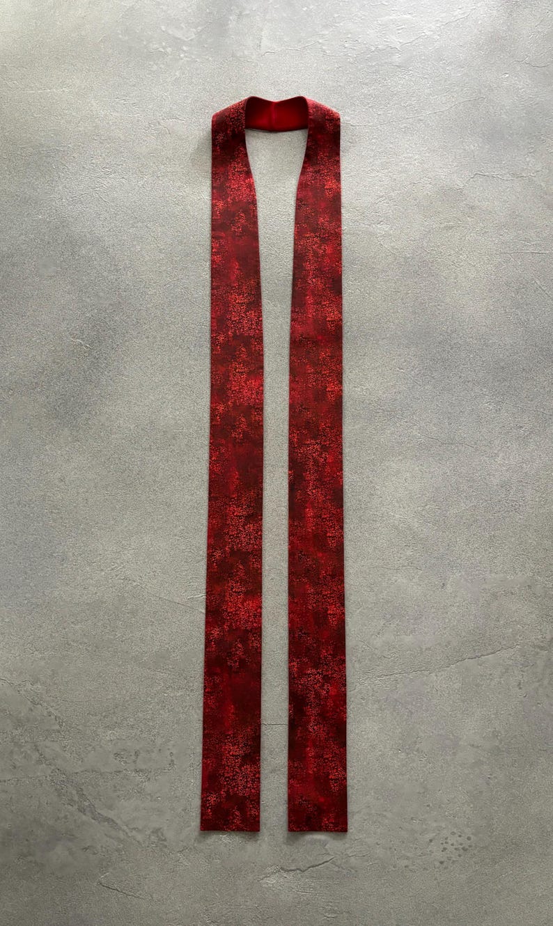 Red Clergy Stole for Pentecost, Reformation and Ordination Gift R16 - Etsy