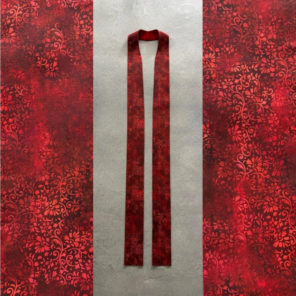 Red Clergy Stole for Pentecost, Reformation and Ordination Gift - R16 ...