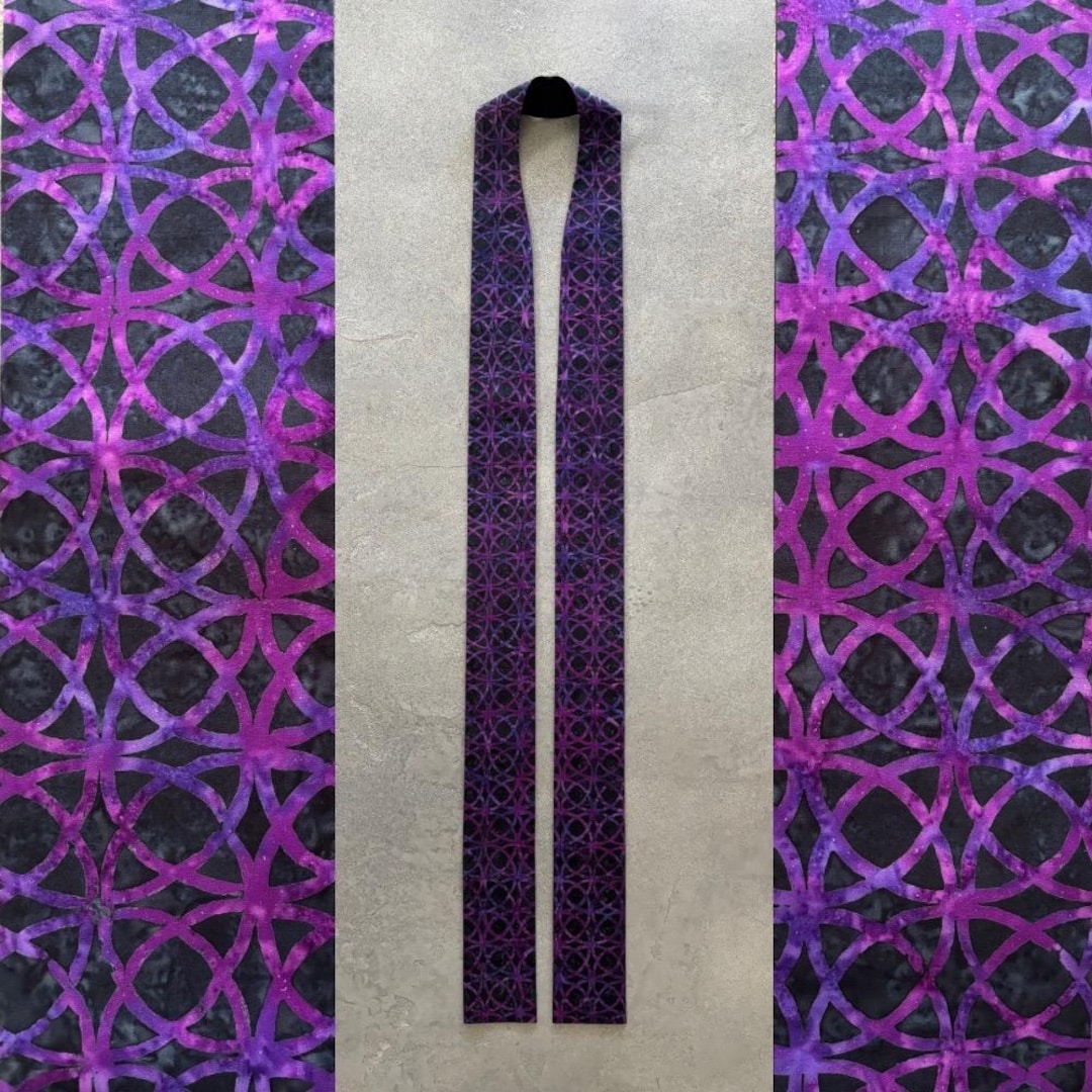 Purple Clergy Stole for or Lent - P29 - Etsy