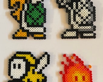 Super Mario Underwater Perler Monster Parade - Etsy