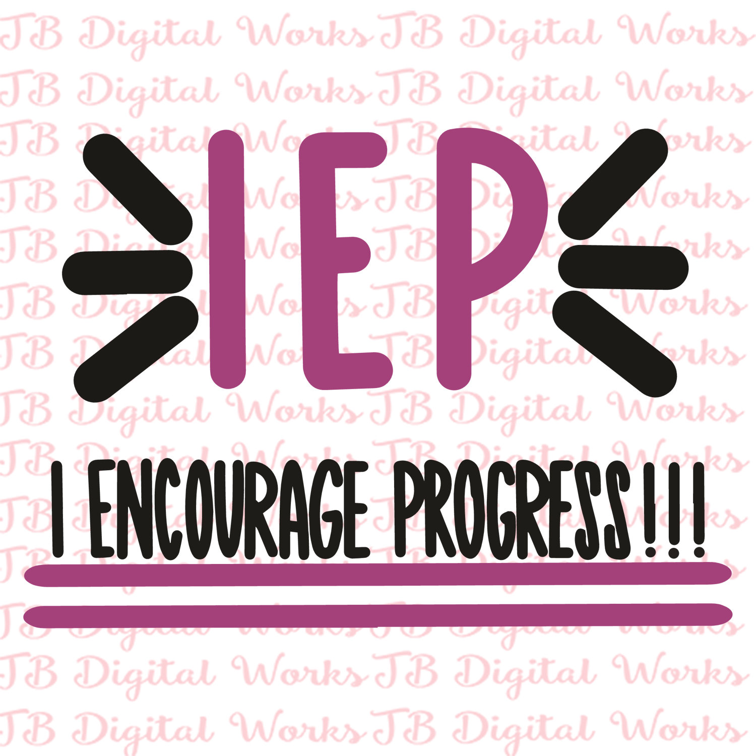 Wall Hangings Wall Décor Home & Living svg I Encourage Progress svg I.E ...