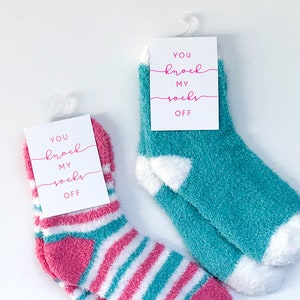 Class Valentine Sock TAGS Classroom Valentines. Kids Valentines. School ...