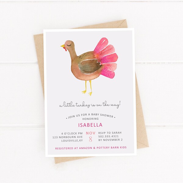 Pink Turkey - Etsy