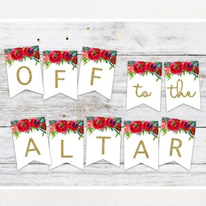 Off to the Altar Banner. Kentucky Derby Banner. Derby Party Printables ...