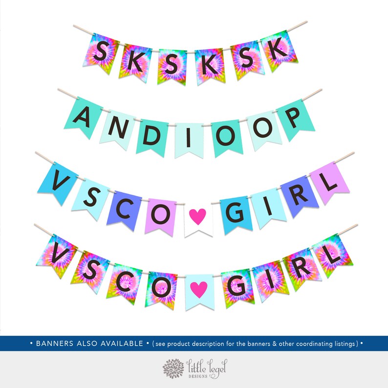 VSCO Girl Party Signs. VSCO Decor. VSCO Locker Signs. Tween - Etsy