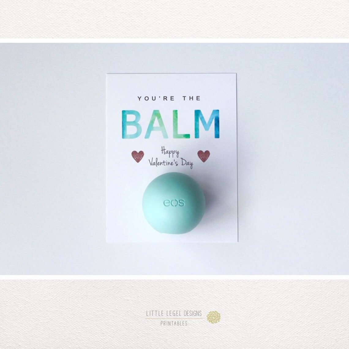Valentine Gift You're the Balm Valentine's - Etsy