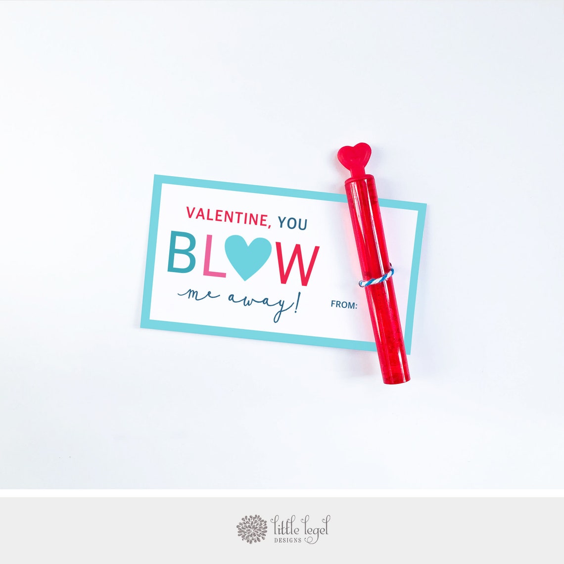 Bubbles Valentine TAGS. Classroom Valentines. Kid Valentines. - Etsy