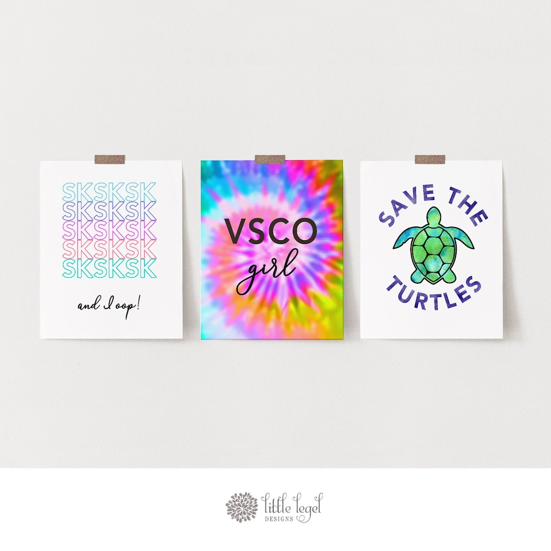 VSCO Girl Party Signs. VSCO Decor. VSCO Locker Signs. Tween Birthday ...