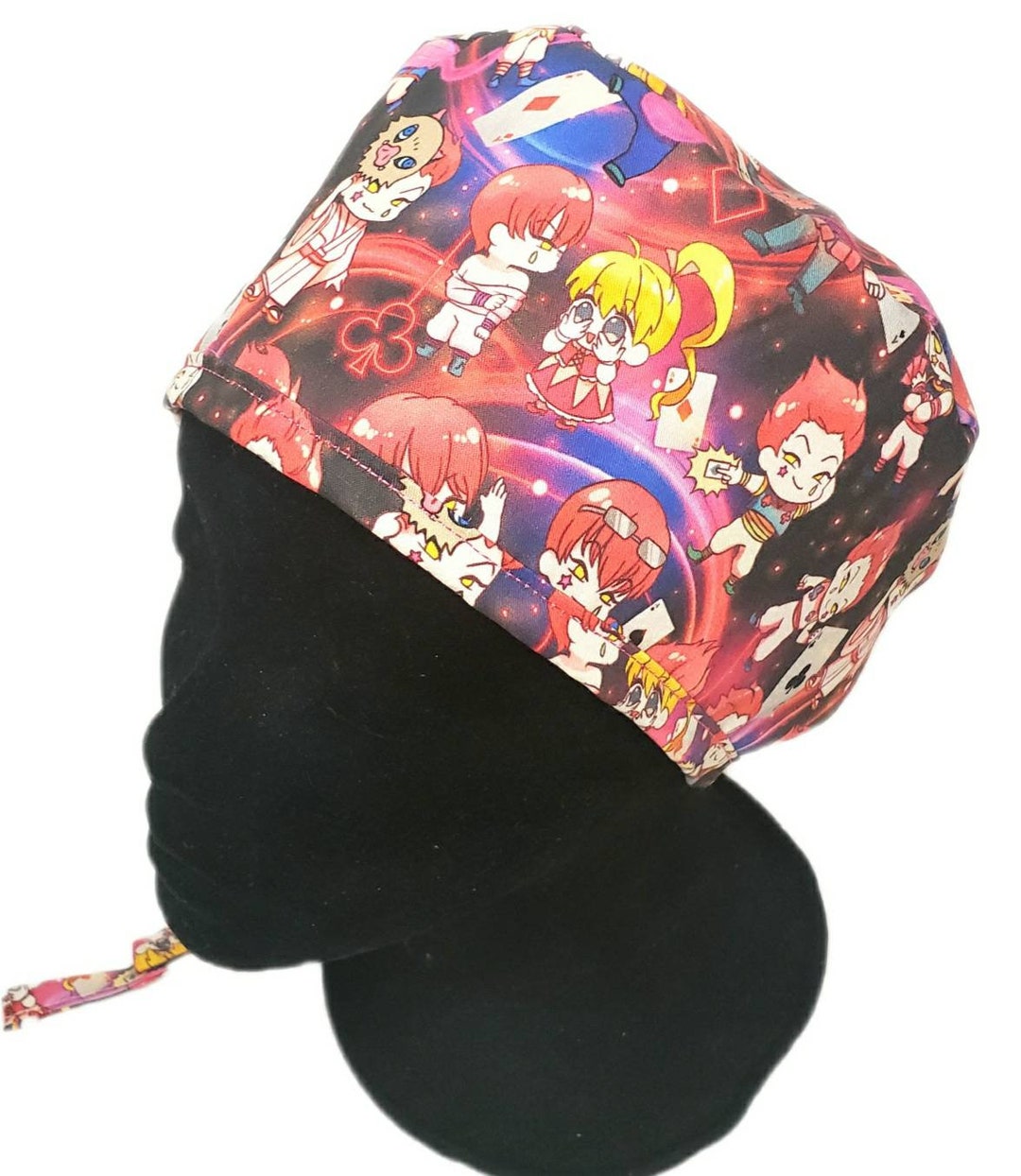 Anime Scrub Cap - Chibi Scrub Cap - Etsy