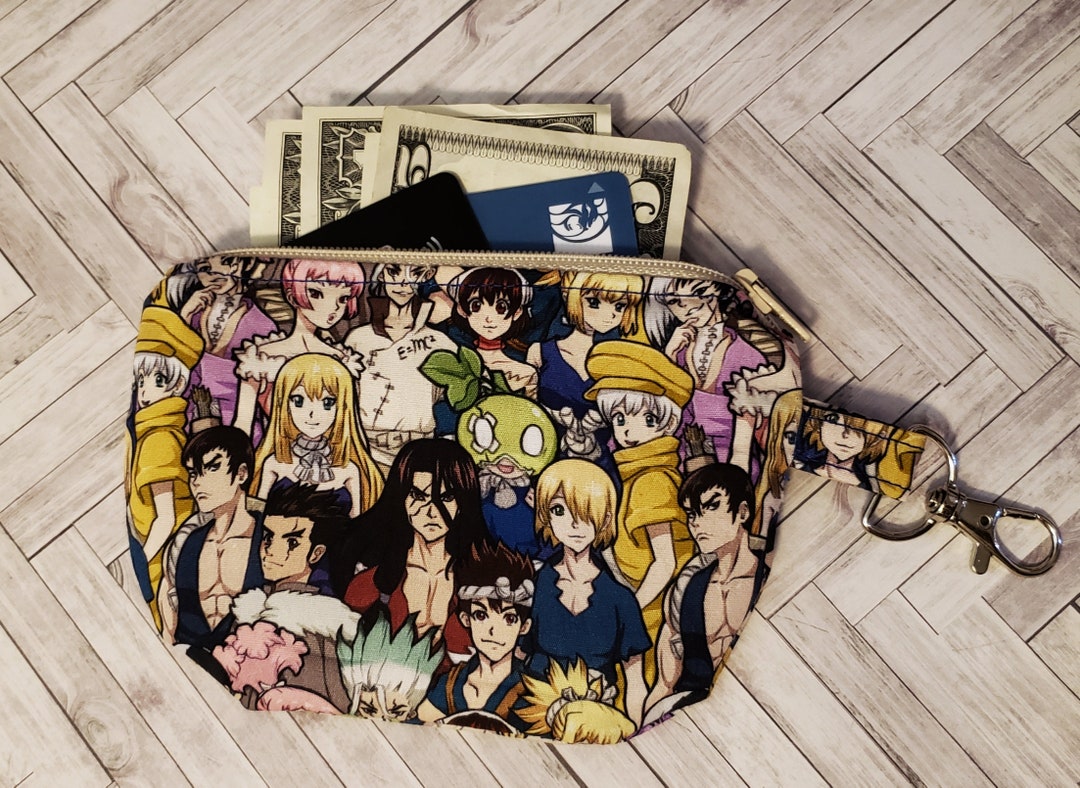 Anime Coin Pouch - Keychain - Money Pouch - Anime Keyring - Keyring - Etsy
