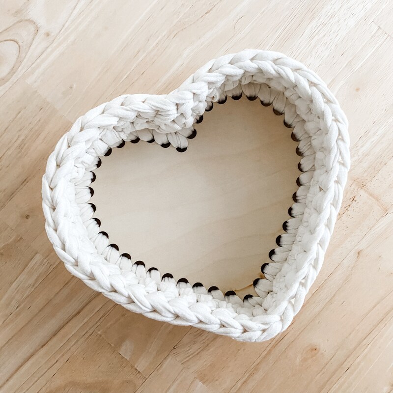 Heart Basket - Etsy
