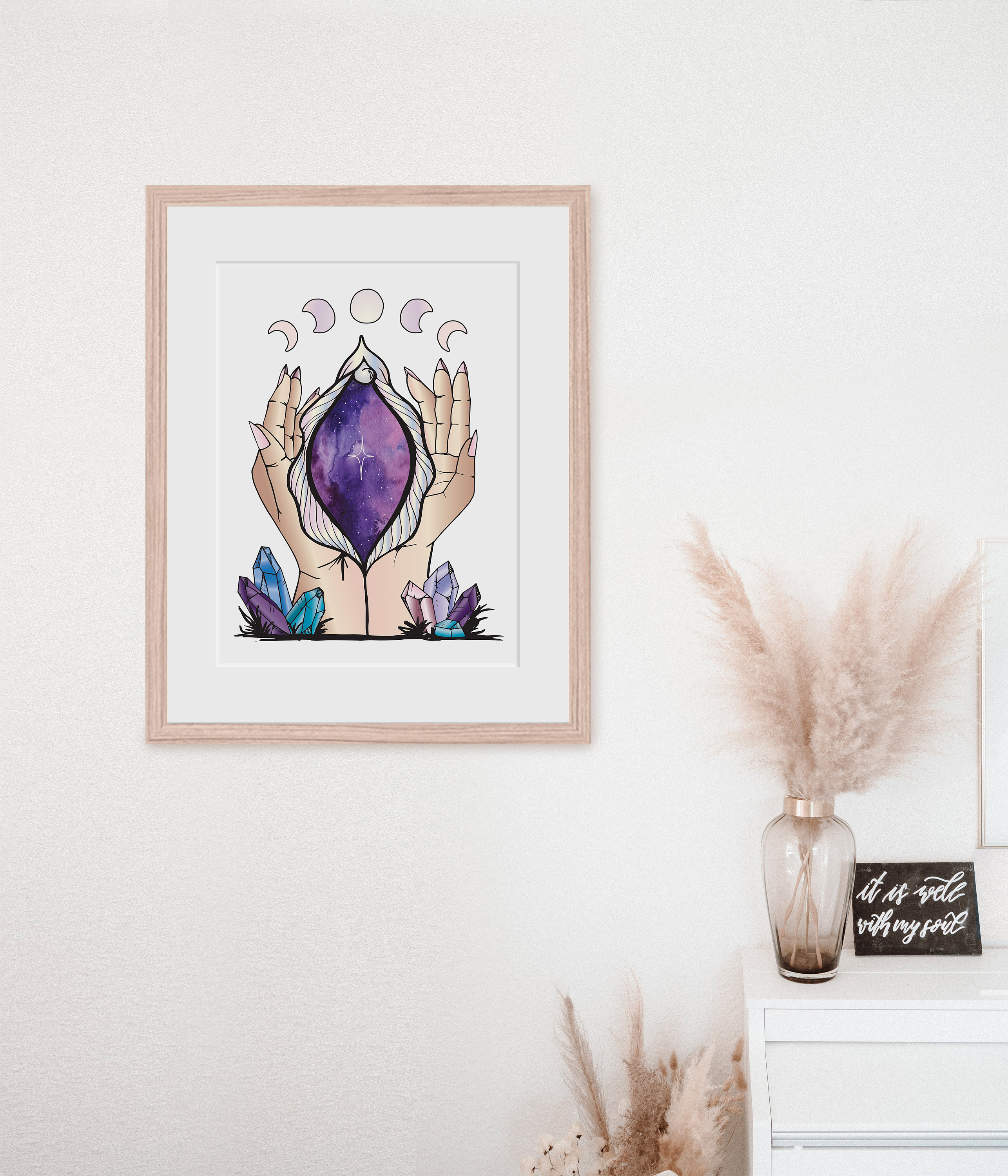 Yoni Portal Color Yoni Art Print Feminist Art Vulva Art - Etsy Canada