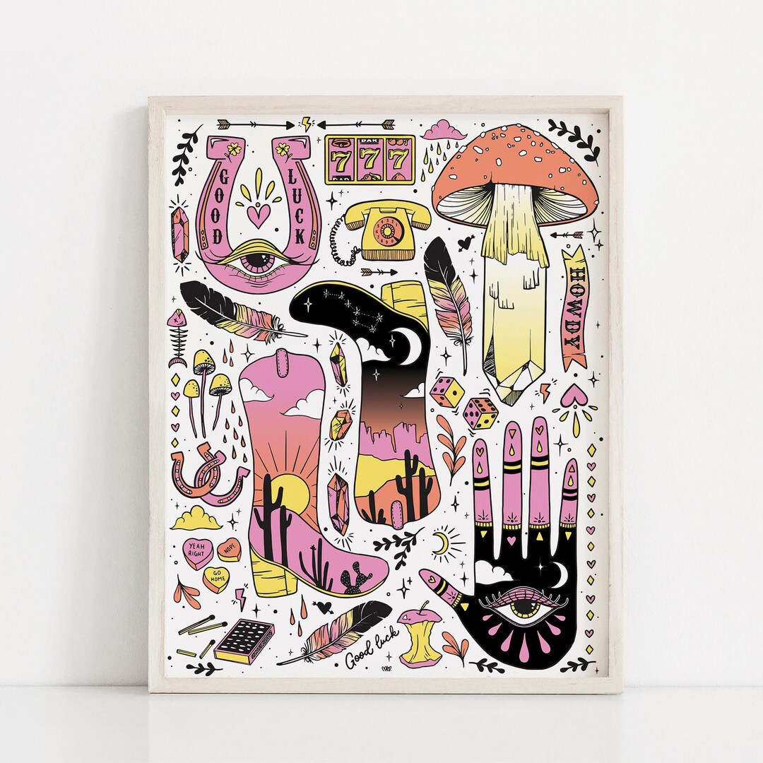 Good Luck Art Print - Etsy