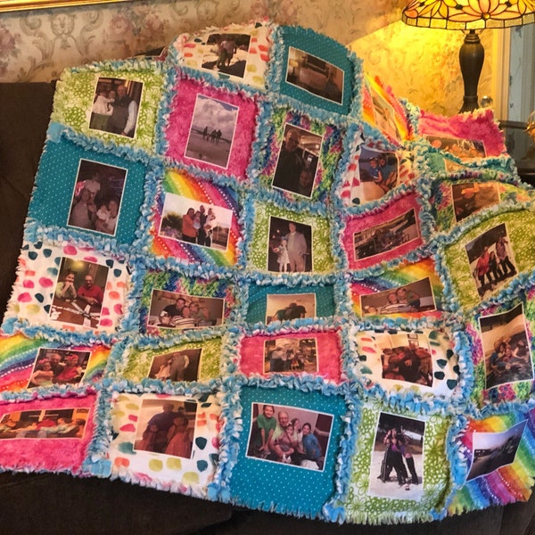 Photo Quilt - Etsy