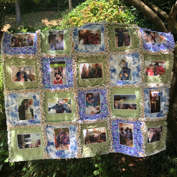 Photo Quilt - Etsy