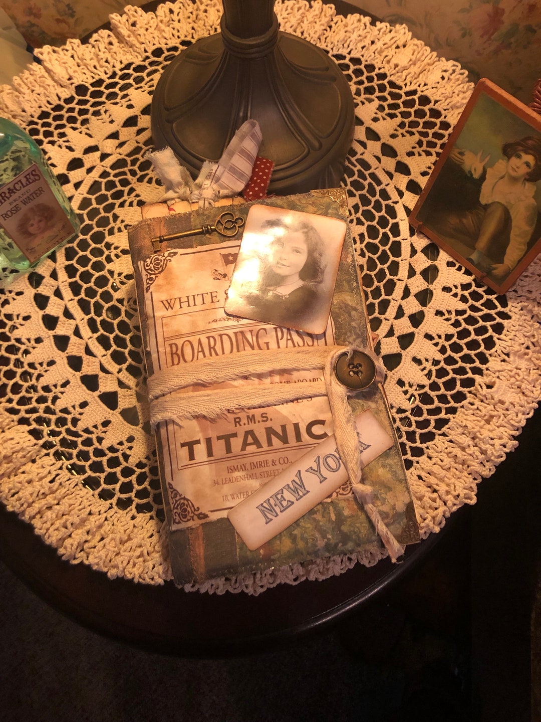 Titanic Junk Journal, Titanic Writing Journal, Junk Journal, Writing ...