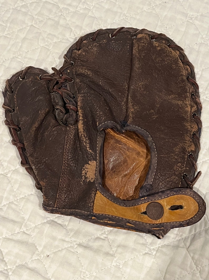 1890s Rare Excellent Condition Baseball Baseman Mitt - Etsy