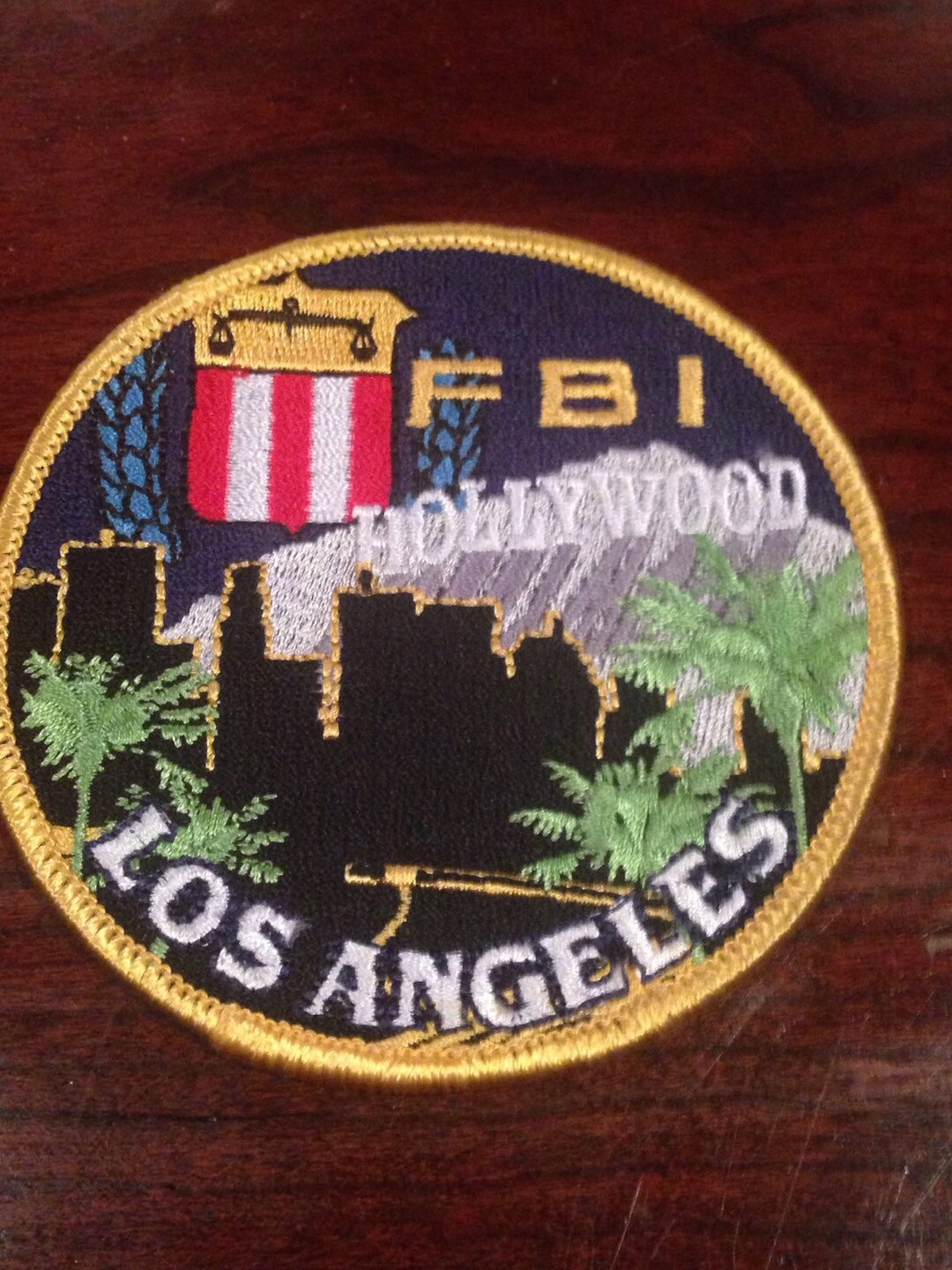 FBI Los Angeles Division Patch - Etsy