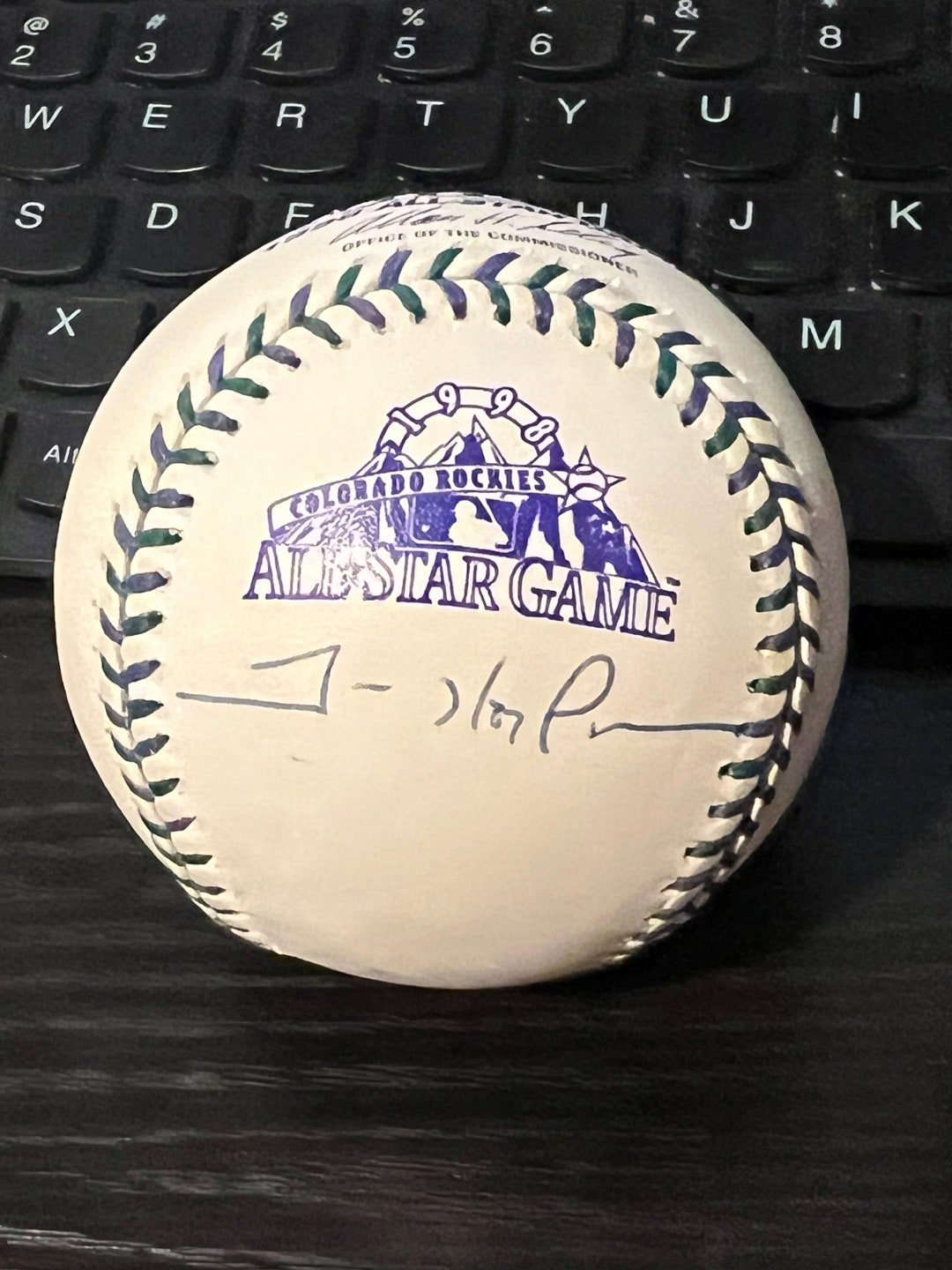 Hall of Famer San Diego Padres Trevor Hoffman Signed 1998 All-star Game ... Hall of Famer San Diego Padres Trevor Hoffman Signed 1998 All-star Game ...
