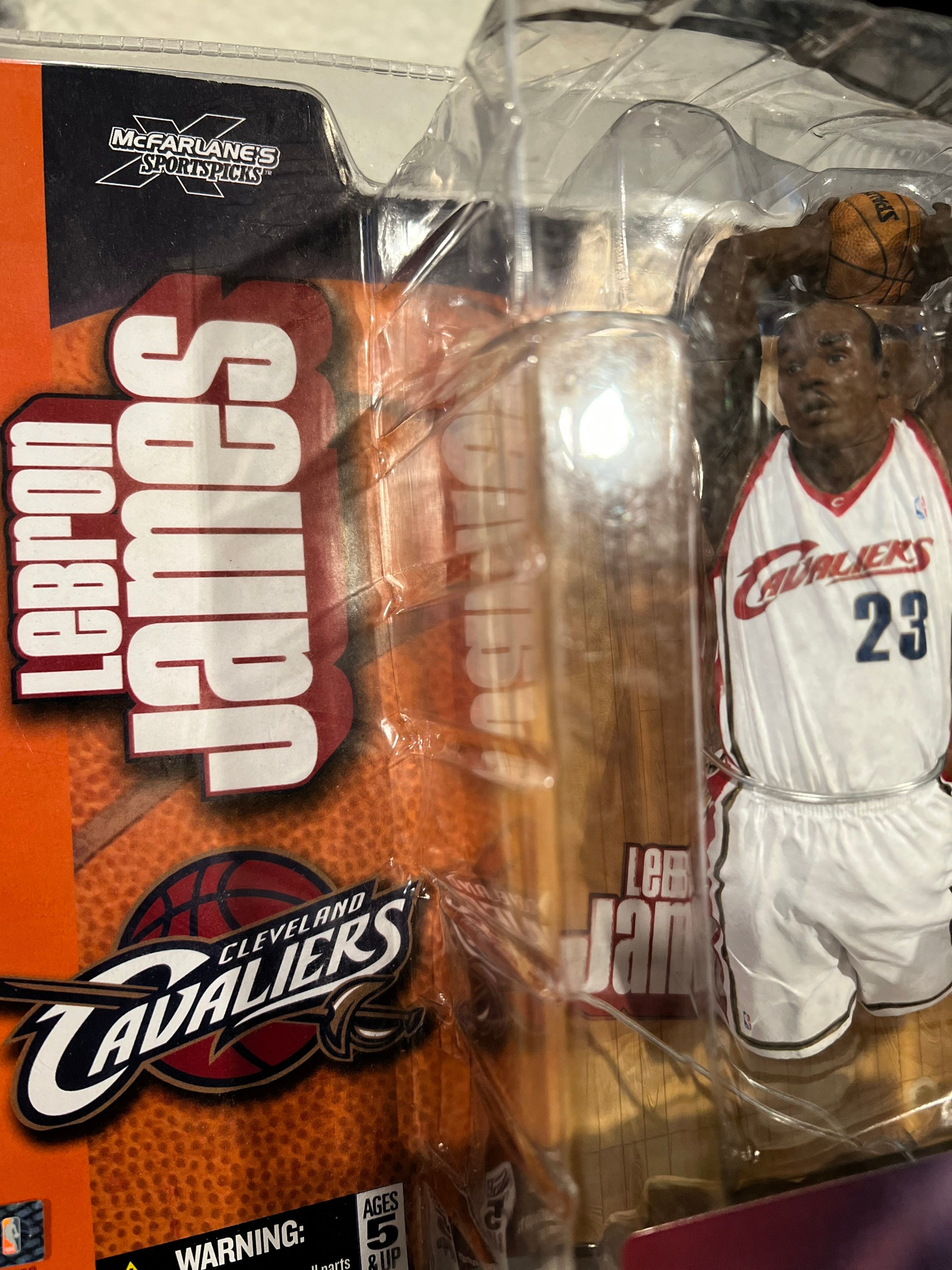 Lebron James 1st Mcfarlane Action Figure - Etsy