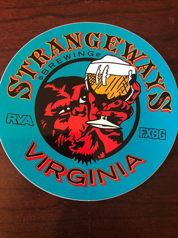 Strangeways Brewing Co Sticker - Etsy